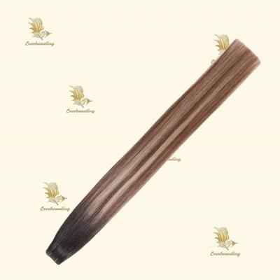 China 12A Beautyworks Balayage Color Remy Tape Hair Extension 100 Human Hair 7.5x70cm for sale