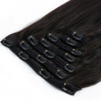 China 100% Remy Human Hair Clip In Hair Extensions 14-28 Inch 100-180g Lace Clip Ins for sale