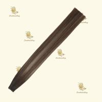 China Balayage Color Stick Pre-Bonded Tape Hair Extensions 100 Remy Human Hair 40g for sale