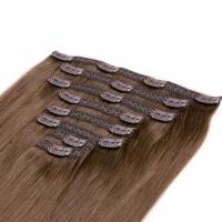 China 100% Russian Remy Human Hair Clip In Extensions Bodywave 14-28 Inch 100-180g for sale