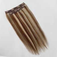 China 100% Remy Human Hair Clip In Hair Extensions 14-28 Inch Straight 100-180g for sale