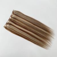China 100% Remy Human Hair Clip In Hair Extensions 14-28 Inch Straight 100-180g for sale