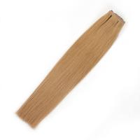China 100% Remy Human Hair Seamless PU Clip In Hair Extensions 14-28 Inch Long Straight Natural Texture for sale