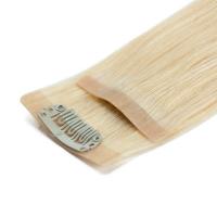 China Seamless PU Clip In Hair Extensions 100% Remy Human Hair 14-28 Inch 100-180g for sale