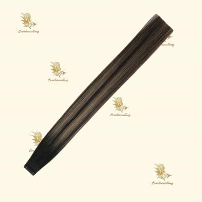 China 15A Russian Double Drawn Invisible Tape Human Hair Extensions 40g 50g Pack for sale