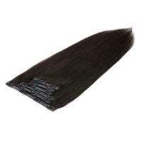 China 100g 180g 100 Remy Human Hair Clip In Extensions Double Drawn Seamless PU 14 28 Inch for sale