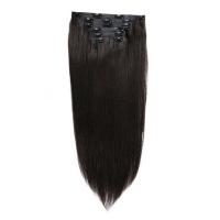 China 100g 180g 100 Remy Human Hair Clip In Extensions Double Drawn Seamless PU 14 28 Inch for sale