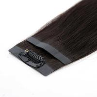 China 100g 180g 100 Remy Human Hair Clip In Extensions Double Drawn Seamless PU 14 28 Inch for sale