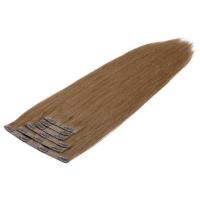 China 100g 180g 100 Remy Human Hair Clip In Extensions Double Drawn Seamless PU 14 28 Inch for sale