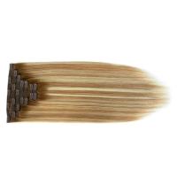 China 100% Remy Human Hair Clip in Extensions 14-28 Inch 100-180g Multi-Color Lace Clip Ins for sale