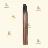 China Seamless Tape Hair Extensions 100% Remy Human Hair 40g Pack Balayage Color for sale