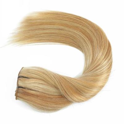 China 100% Remy Human Hair Clip In Extensions 20 Inch Thick Invisible Lace Clip Ins 150g for sale
