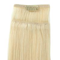 China 100% Remy Human Hair Clip In Extensions 20 Inch Thick Invisible Lace Clip Ins 150g for sale