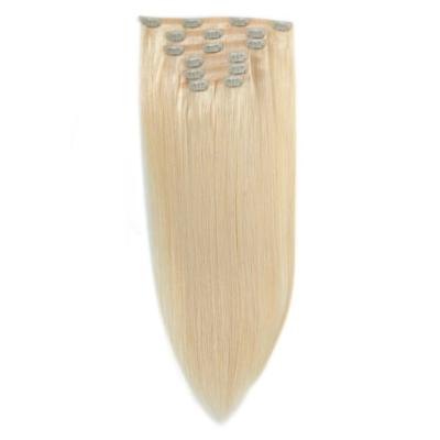 China 100 Remy Human Hair Long Straight Clip in Hair Extension 14-28 Inch 100-180g for sale