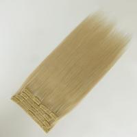 China 100% Remy Human Hair Clip In Extensions Silky Straight 14-28 Inch 100-180g for sale