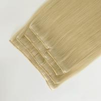 China 100% Remy Human Hair Clip In Extensions Silky Straight 14-28 Inch 100-180g for sale