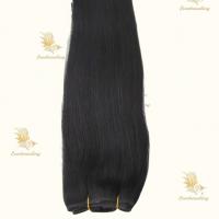 China 100% Remy Human Hair Lace Clip In Hair Extensions Natural Wave 14-28 Inch 100-180g for sale