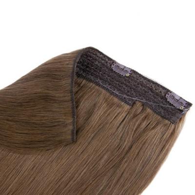 China 100g Remy Human Hair Haloin Extensions 14-26 Inch Invisible Headband No Clip No Glue for sale