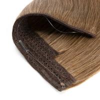 China 100g Remy Human Hair Haloin Extensions 14-26 Inch Invisible Headband No Clip No Glue for sale