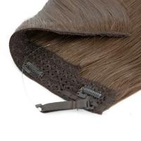 China 100g Remy Human Hair Haloin Extensions 14-26 Inch Invisible Headband No Clip No Glue for sale