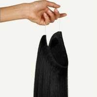 China 100% Remy Human Hair Seamless Invisible Fish Wire Hair Extensions 14-26 Inch 100g for sale
