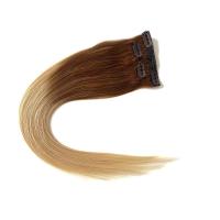 China 100% Remy Human Hair Clip In Brazilian Hair Extensions 14-28 Inch 100-180g for sale