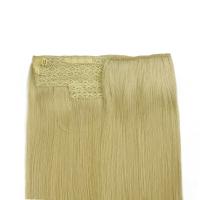 China 100% Remy Human Hair Flip In Hair Extension Fish Wire Halo 100g 14-26 Inch for sale