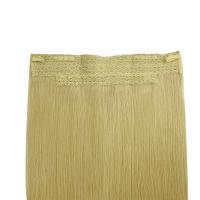 China 100% Remy Human Hair Flip In Hair Extension Fish Wire Halo 100g 14-26 Inch for sale