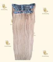 China 100% Russian Human Remy Hair Clip In Extensions 14-28 Inch Custom Color for sale