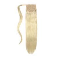 China 100% Remy Human Hair Ponytail Extension 20 Inch Straight Kinky Curly 90g for sale