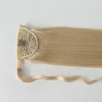 China 100% Remy Human Hair Ponytail Extension 20 Inch Straight Kinky Curly 90g for sale