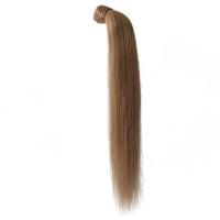 China Cuticle Aligned Raw Virgin Human Hair Ponytail Extensions 90g 14-26 Inch Wholesale for sale
