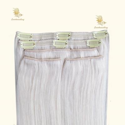 China 100g 180g 150g Clip in Human Hair Extensions Double Weft 14 28 Inch Remy Hair for sale