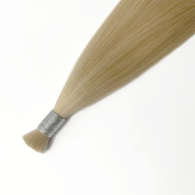 China 100% Remy Unprocessed Virgin Indian Human Hair Bulk Straight 14-28 Inch 100g per Bundle for sale