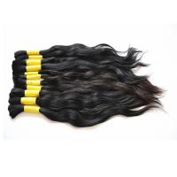 China 100g Russian Slavic Remy Human Hair Bulk Extension 20-100cm Length Natural Color for sale