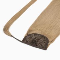 China Remy Human Hair Wrap Around Ponytail 100g 14-26 Inch Brazilian Curly No Tangle for sale