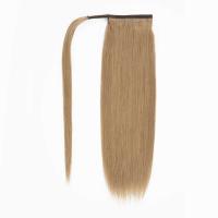 China Remy Human Hair Wrap Around Ponytail 100g 14-26 Inch Brazilian Curly No Tangle for sale