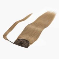 China Remy Human Hair Wrap Around Ponytail 100g 14-26 Inch Brazilian Curly No Tangle for sale