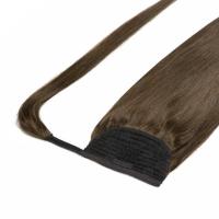 China 100% Remy Human Hair Brazilian Ponytail Extensions 14-26 Inch 90g Multi-Color for sale