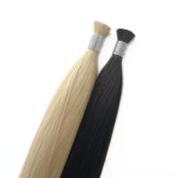 China Vietnamese Super Double Drawn Blonde Bulk Hair Extensions 60 613 100g 14-26 Inch for sale
