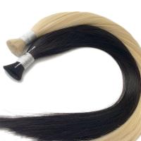 China Vietnamese Super Double Drawn Blonde Bulk Hair Extensions 60 613 100g 14-26 Inch for sale