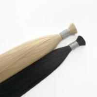 China 100% Remy Human Hair Bulk for Braiding 14-26 Inch Natural Color Virgin Hair for sale