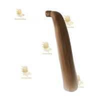 China 100% Remy Human Hair Ponytail Straight Style Dyeable Russian Hair 14-26 Inch 90g for sale