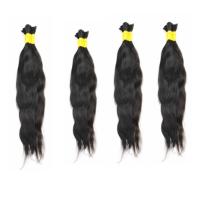 China 100% Virgin Remy Human Hair Bulk Unprocessed Natural Straight 14-26 Inch 100g per Bundle for sale