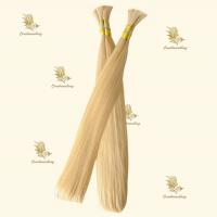 China 100% Remy Human Hair Bulk Extension 24 Inch 100g Natural Color Machine Weft for sale