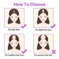 China Full Cuticle Aligned Human Hair Topper Wig Mono Base 5.5x6 Inch 130 Density for Women for sale