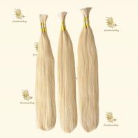 China 24 Inch Brazilian Virgin Human Hair Straight Double Drawn Honey Blond Hair Extension 100g for sale