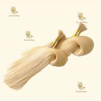China 100% Remy Human Hair Bundles Straight Silky Raw 14-28 Inch 100g per Bundle No Shedding for sale