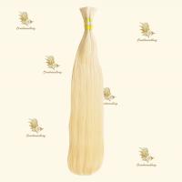 China 100% Remy Human Hair Bundles Straight Silky Raw 14-28 Inch 100g per Bundle No Shedding for sale