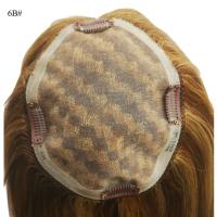 China 100% Remy Human Hair Mono Base Topper 5.5x6 Inch Hand Tied Top Piece for Women for sale